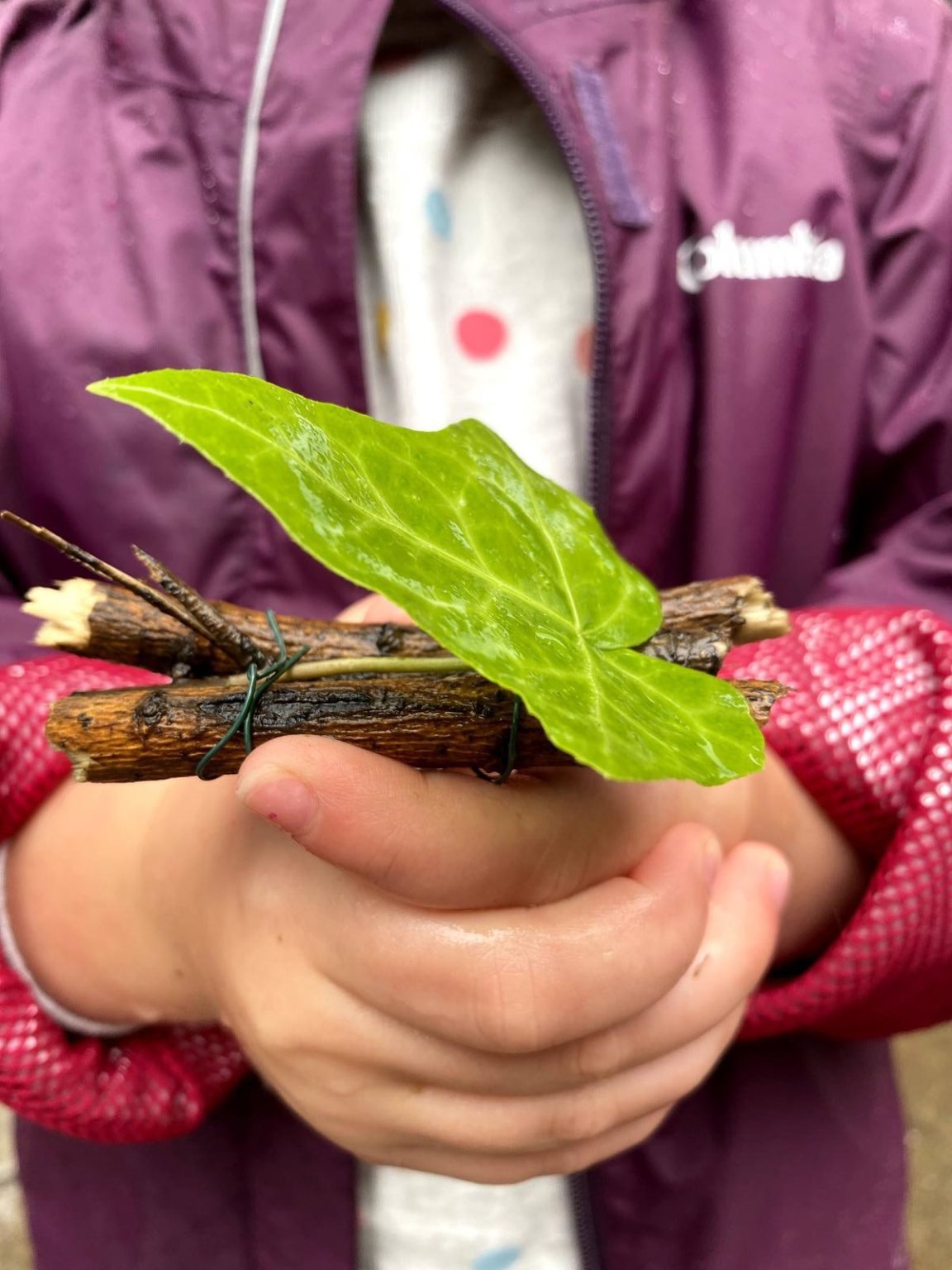 DIY Stick Rafts For Rainy Day Water Play - WinterKids