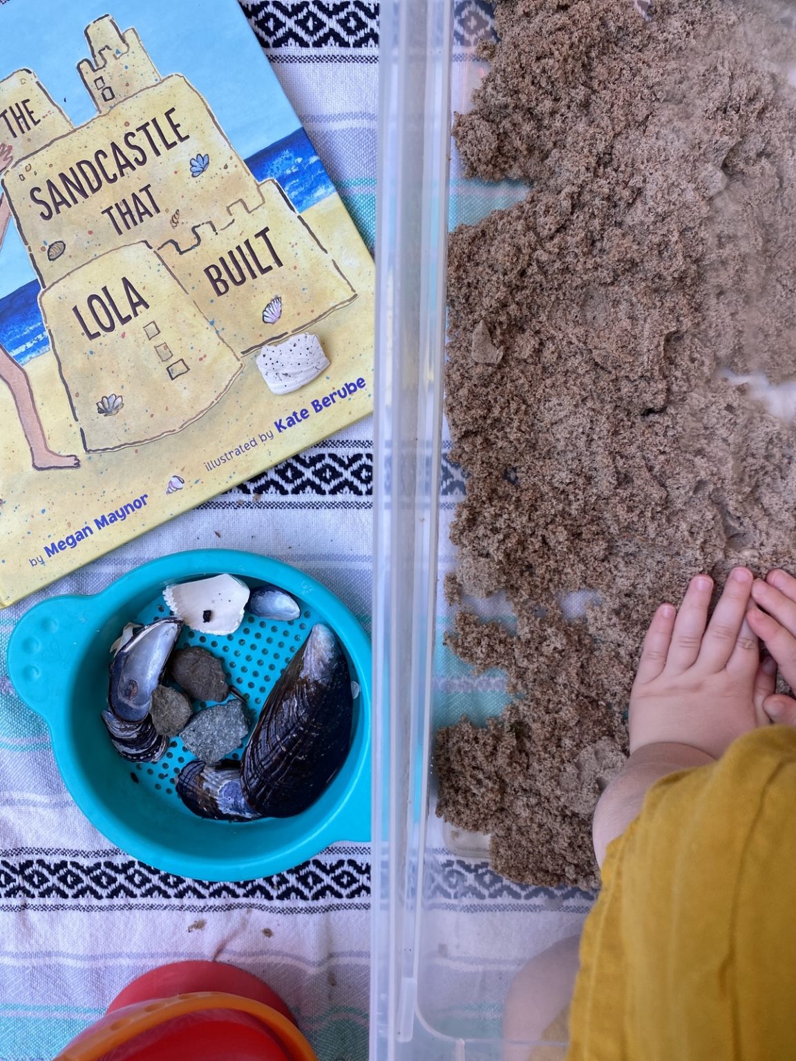 Stories & Sensory Tables: Exploring Sand + Sandcastles - WinterKids
